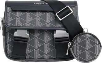Lacoste Femme, Sacs, Noir, Taille: ONE Size The Blend Messenger