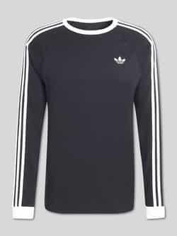 adidas Originals Regular Fit Sport-Langarmshirt aus reiner Baumwolle