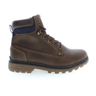 U.S.Polo Association Braune Herren Hohe Schn&uuml;rstiefel - - Shoes - Herren - Braun - 44 EU