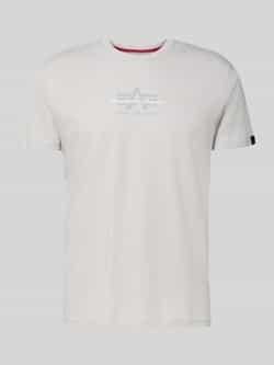 Alpha Industries T-Shirt mit Label-Detail