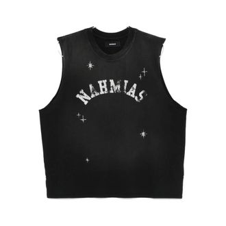 Nahmias Homme, Tops, Noir, Taille: XL T-Shirt