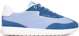 Tommy Hilfiger Sneakers Th Retro Runner Mix FW0FW09410 Blau