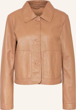 Milestone Lederjacke Msammi braun