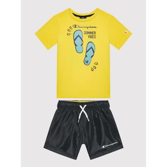 Champion Set T-Shirt und Sportshorts 306050 Bunt Regular Fit