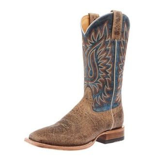 Ariat Ariat Bottes Gold Point Earth Brown Bison Vamp 30,5 cm pour homme Bleu roi, marron, 41.5 EU