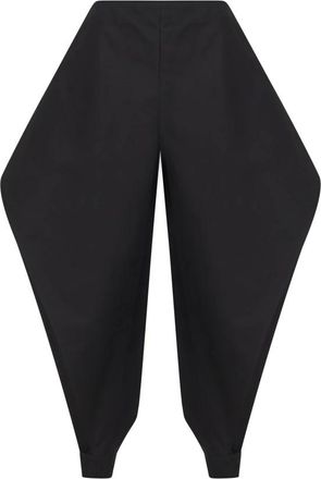 Alaia Femme, Pantalons, Noir, Taille: 38 FR Pantalon Asym&eacute;trique &agrave; Volants