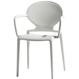 SCAB Design Scab Design - 4 Chaises design gio &agrave; accoudoirs - int&eacute;rieur et ext&eacute;rieur