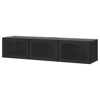 IKEA BEST&Aring; TV-Bank mit T&uuml;ren