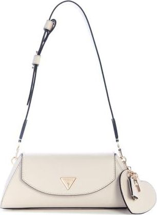Guess sac &agrave; &eacute;paule Bolena Flap Shoulder Bag Stone &eacute;cru