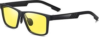 Generic Lunettes de soleil polarisées pour homme 2025 pour homme, lunettes de soleil pour la conduite, la rue en plein air (couleur : B, taille : moyenne)