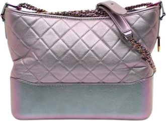 Chanel Sac bandouli&egrave;re Gabrielle Pre-owned - Femme - Pre-owned - Violet - Taille: ONE Size