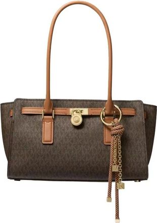 Michael Kors Femme, Sacs, Brun, Taille: ONE Size Sac &agrave; bandouli&egrave;re chic Hamilton Moderne