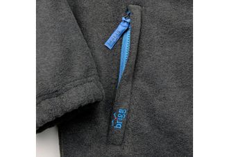Brigg Fleecejacke Brigg Fleecejacke XXL ohne Futter dunkelgrau/blau