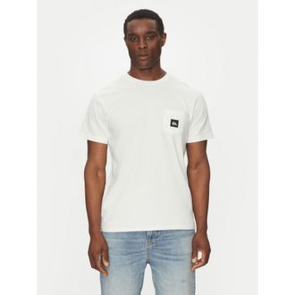 Quiksilver T-Shirt EQYZT08035 Wei&szlig; Regular Fit