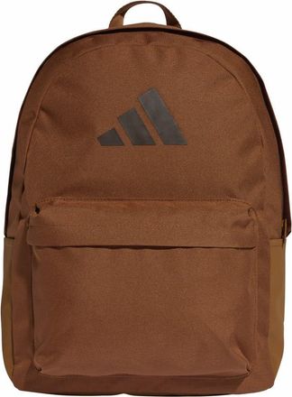 adidas Unisex CLASSIC 3BARS BACKPACK, Dusky Bronze/Aurora Coffee, One size
