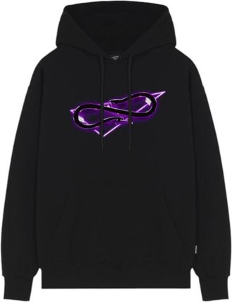 PROPAGANDA Homme, Sweatshirts et sweats &agrave; capuche, Noir, Taille: L SweaT-shirt &agrave; capuche