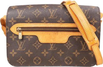 Louis Vuitton Crossbody Bags - Louis Vuitton Canvas Monogram Saint Germain PM Cro - Gr. unisize - in Braun - f&uuml;r Damen