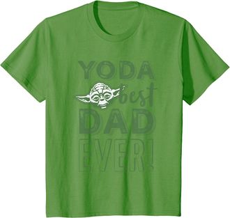 Star Wars Yoda Best Dad Vater Papa T-Shirt