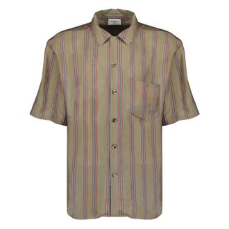 Saint Laurent Cassandre Shirt - - Shirts - Herren - Gr&uuml;n - XL