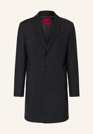 HUGO BOSS Hugo Casual Mantel malte2541 Regular Fit schwarz