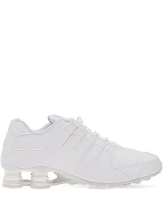 Nike baskets Shox Nz &agrave; lacets - Blanc