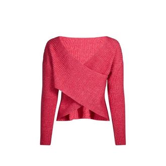 Vila Pull Vikaylena c&ocirc;tel&eacute; avant crois&eacute;