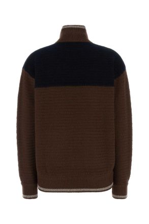 Miu Miu Womens Cardigan Brown Cashmere