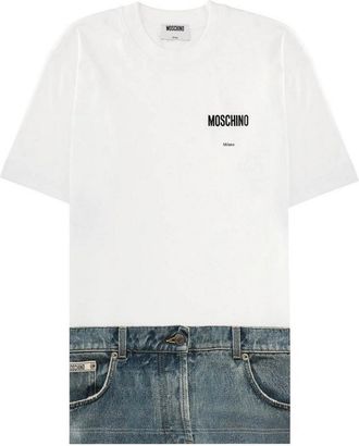 Moschino T-Shirt - Wei&szlig;