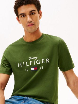 Tommy Hilfiger T-Shirt BRAND LOVE BIG HILFIGER regular fit, Rundhals, Jersey, mit Logo-Grafik