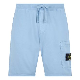 Stone Island Homme, Shorts, Bleu, Taille: S Cotton Shorts