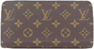 Louis Vuitton Portefeuille long vintage doccasion (bi-pli) - Femme - Pre-owned - Brun - Taille: ONE Size