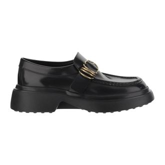 Tod's Schwarze Lederschuhe - - Shoes - Damen - Schwarzk - 38 EU