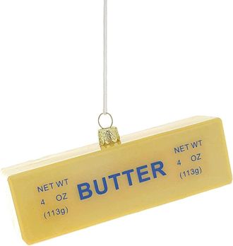 Cody Foster & Co. Cody Foster Stick-Butter f&uuml;r die K&uuml;che, zum Backen, aus Kunstglas, Weihnachtsdekoration
