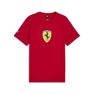 Puma Scuderia Ferrari ColouRot Shield T-Shirt Herren, Accessoires, XXL