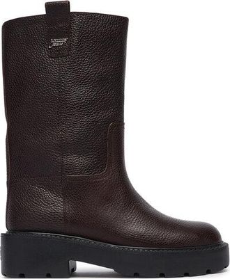Tommy Jeans Stiefel Tjw Tubular Mid Boots EN0EN03111 Dunkelbraun