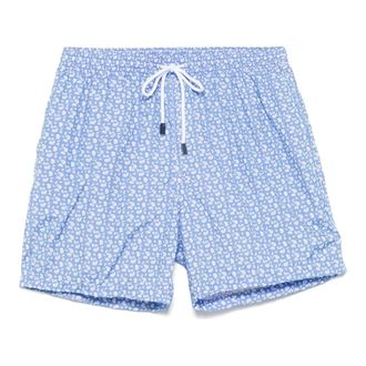 Barba Homme, Maillots de bain, Bleu, Taille: XL Short de bain en polyester avec poches latérales