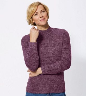 Witt Strickpullover Pullover Langarm Boucl&eacute;