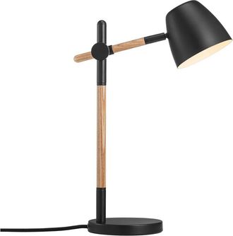 Nordlux Lampe &agrave; poser theo M&eacute;tal Noir, H.46 - IP20 - GU10 / Int&eacute;rieur