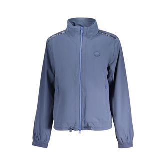 North Sails Blu Nylon Jacke - - Jackets - Damen - Blau - XS