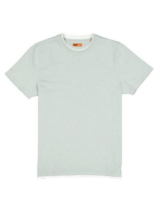 Emilio Adani T-Shirt Herren Rundhals T-Shirt, Hellgruen