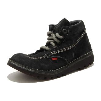 Kickers Vintage Anthrazit Slip-On Sneakers - - Shoes - Damen - Grau - 35 EU