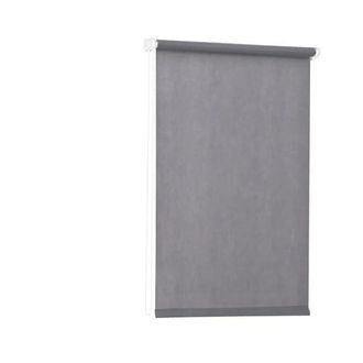 Sekey Verdunklungsrollo ohne Bohren Klemmfix 100 cm breit, Vliesstoff Seitenzugrollo Hitzeschutz Sichtschutz und Sonnenschutz Wandmontage Deckenmontage Klem