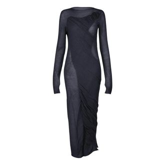 Issey Miyake Hug Kleid - - Dresses - Damen - Blau - M