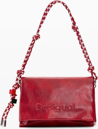 Desigual Sac &agrave; logo de taille moyenne - Rouge