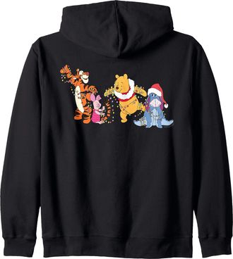 Disney Winnie the Pooh & Friends Christmas Lights Holiday Kapuzenjacke