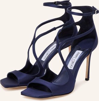 Jimmy Choo London Sandaletten Azia 95 blau