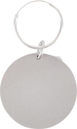 Raf Simons Circle Single Earring - Silver