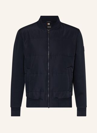 HUGO BOSS Jacke Skiles Im Materialmix blau