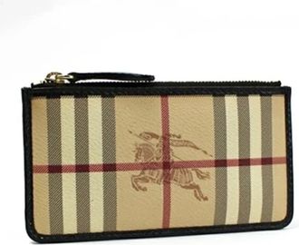 Burberry unisex, Pre-owned, Beige, Taille: ONE Size Portefeuille en plastique Pre-owned