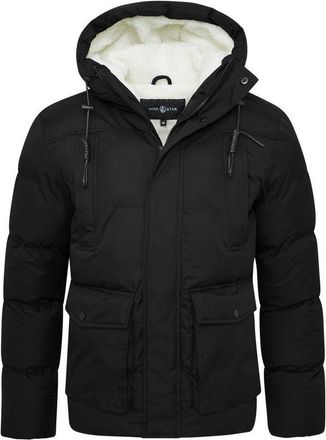 SOULSTAR Winterjacke S2SINTRA Herren warme Steppjacke mit Kapuze Pufferjacke Outdoor-Jacke